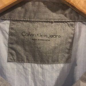 Calvin Klein | Shirts | Calvin Klein Mens Light Blue Button Down L ...
